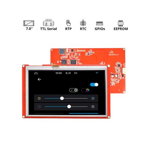 nextion nx8048p070 7 inch intelligent series resistive hmi touch