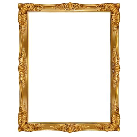 Golden Frame Background Png