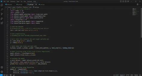 Degala Jwalitha On Linkedin Task 1 Submission Of House Price