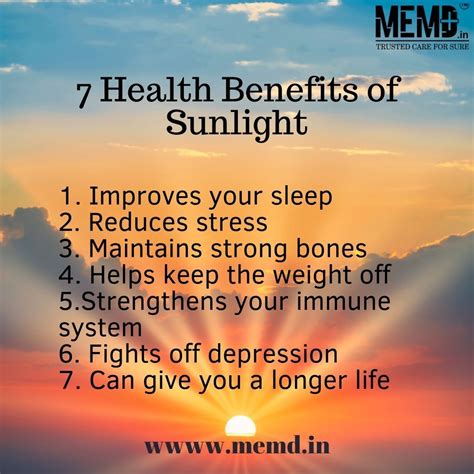 Ganesh Shrirang On Linkedin Health Benefits Of Sunlight 1 Improves Your Sleep 2 Reduces
