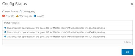 Vmware Tanzu Supervisor Cluster Deployment Stuck At “configuring” Welcome To Virtualrove Com