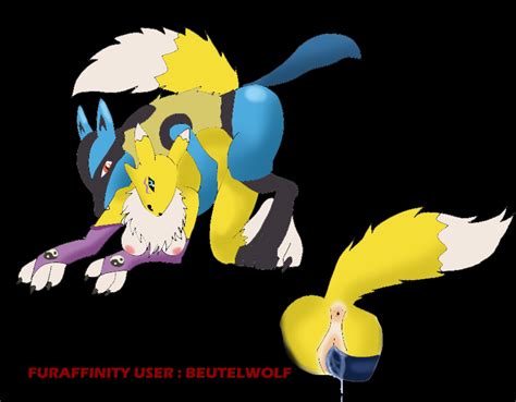 Post 596666 Beutelwolf Crossover Digimon Lucario Porkyman Renamon