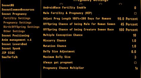 Sexout New Vegas Pregnancy Page 129 Downloads Fallout Sexout