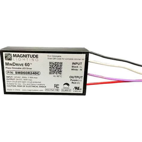 Led Driver Dimmable 24 Volt 60 Watts
