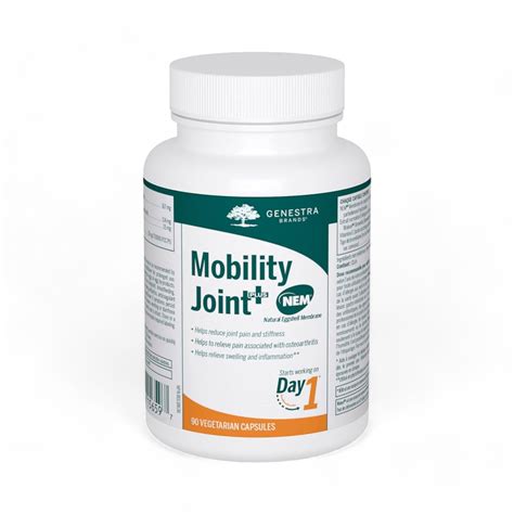 Mobility Joint Plus Nem® 90 Capsules Genestra Syner G Supplements