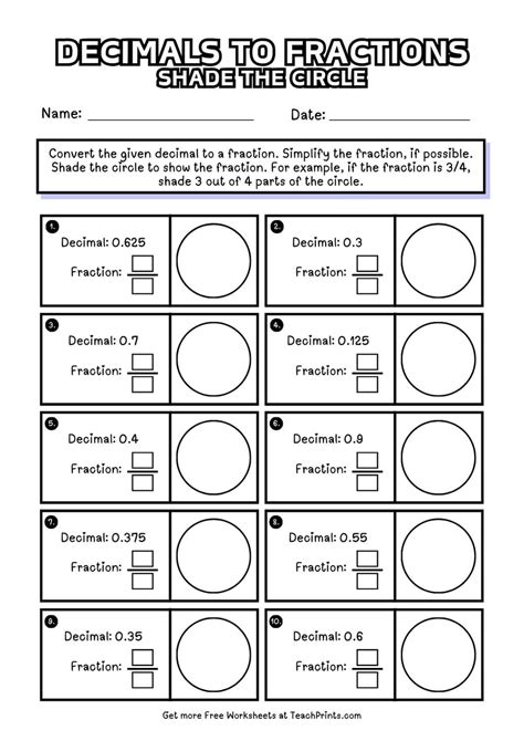 Decimals Grade 3 Worksheets