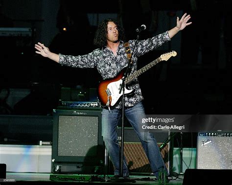 Tears For Fears Roland Orzabal Performs On Stage During The Andre
