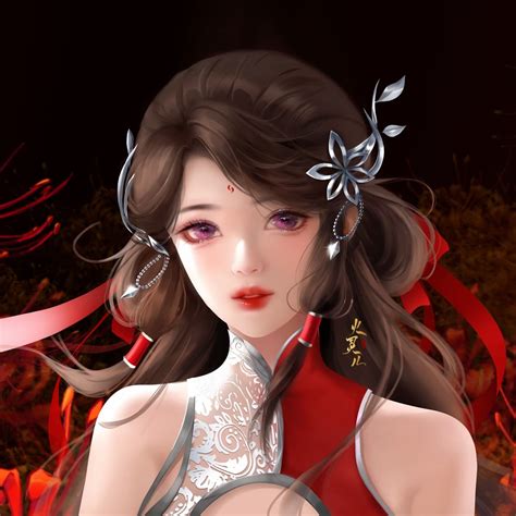火灵儿壁纸完美世界 高清图片，堆糖，美图壁纸兴趣社区