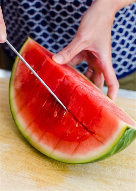 How To Cut Up A Watermelon Step By Step Tutorial The Kitchn