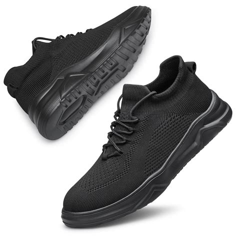 Sillenorth Mens Athletic Shoes Mesh Sneakers Slip On Walking Shoes