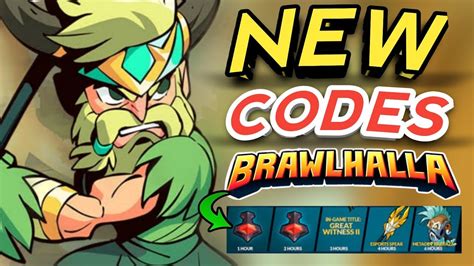 Finally Brawlhalla Redeem Codes Brawlhalla Codes 2023 Codes Brawlhalla Youtube