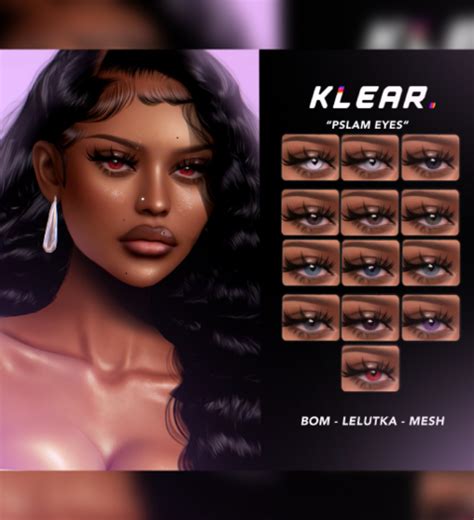 Second Life Marketplace Klear Pslam Eyes