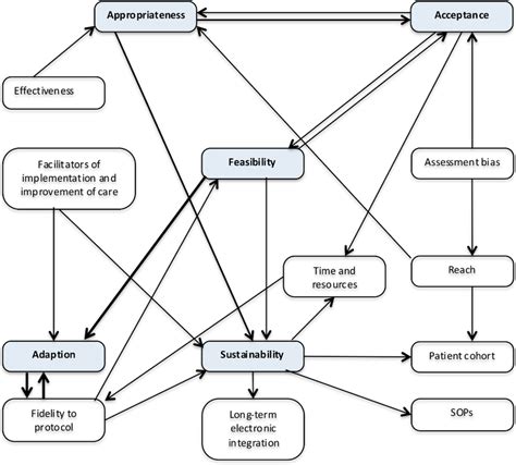 Phase 4 In Thematic Analysis Schematic Model Of Association Between
