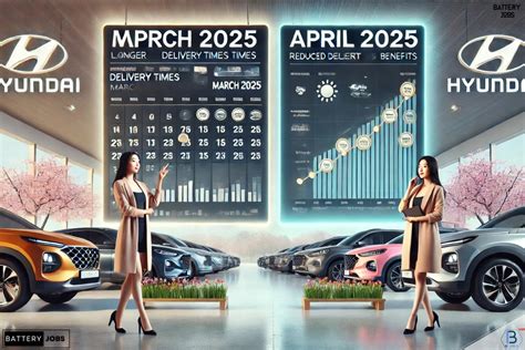 2025년 4월 현대자동차 납기 및 출고 대기 기간 Ft 할인 정보 네이버 블로그