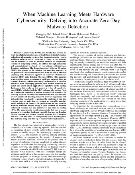 pdf when machine learning meets hardware cybersecurity delving into