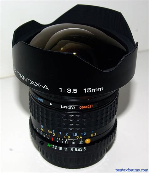 Smc Pentax A 15mm F35 Lens Photo Pentax Lens Reviews And Lens Database