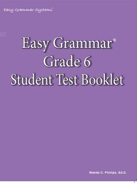 Grade 6 Archives Easy Grammar Systems