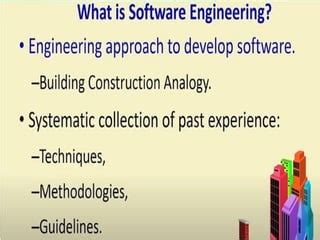 INTRODUCTION TO SOFTWARE ENGineering Pptx