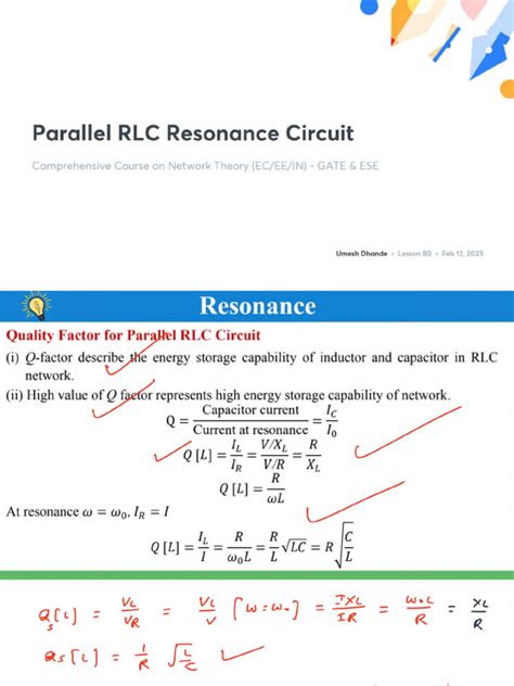 parallel rlc resonance circuit with anno pdf