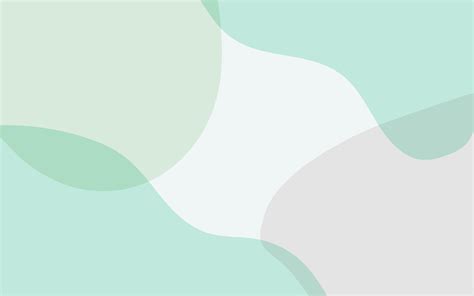Fashion Stylish Templates Abstract Shapes And Line In Green Pastel