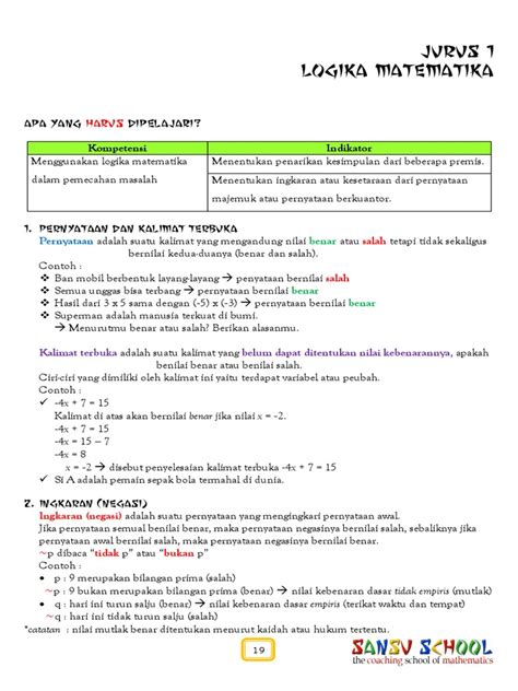 Makalah Tentang Logika Matematika Lengkap