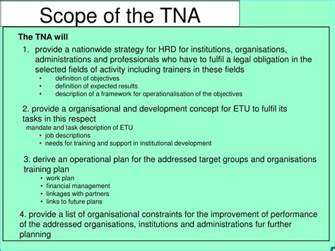 Ppt The Tna Step Model Powerpoint Presentation Free Download Id