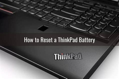 How To Reset A Thinkpad Ready To Diy