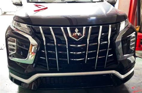 Mitsubishi Montero Sport 2020 To 2025 Lexus Type Black Front Grill Thailand Made Montero