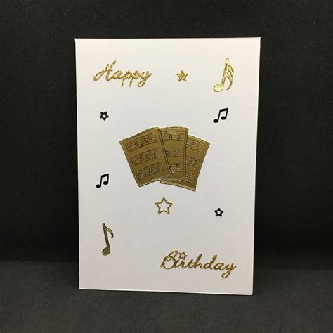 Happy Birthday Musical Card Etsy