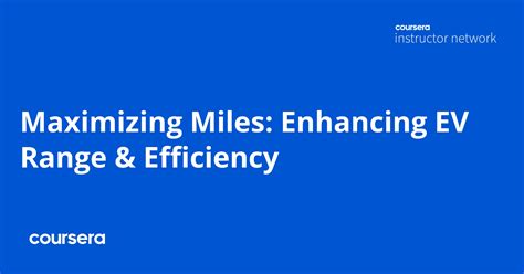 free online course maximizing miles enhancing ev range and efficiency