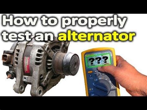 How To Test An Alternator Testing The Voltage Regulator Diode Rectifier And Stator Artofit