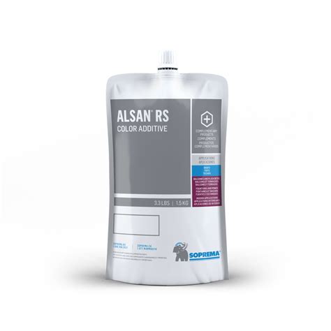 Alsan Rs Color Additive Soprema