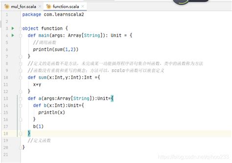 2020 09 06【学习笔记】scala语言（十二） Scala函数式编程函数写法scala 函数式编程 Git Csdn博客