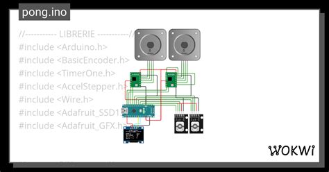 Pong Ino Copy Wokwi ESP STM Arduino Simulator