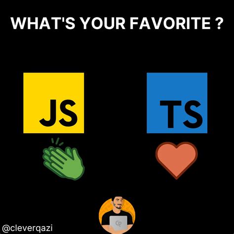 clever programmer on linkedin javascript react typescript coding