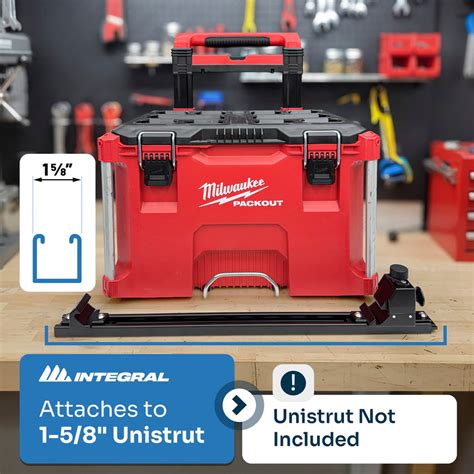 Stack Lock Rail Latch Mount Compatible With Milwaukee Tool Packout