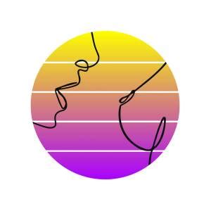 Minimalist Breast Lover Line Art Love Making Prints Sensual Boobs