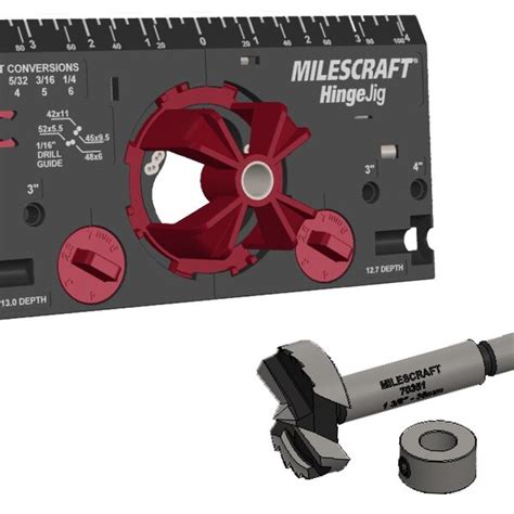 Mm Milescraft Euro Hinge Jig Diy