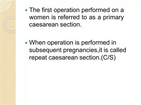 Lower Segment Caesarean Section Pptx