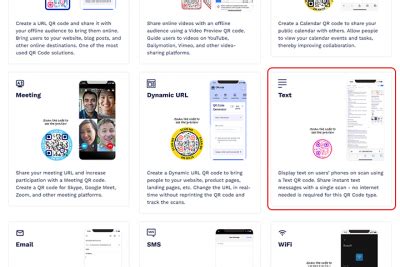 Text QR Code Generator How To Generate A QR Code From Text