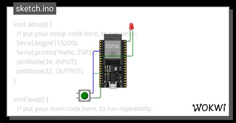 Latihan 2input Wokwi Esp32 Stm32 Arduino Simulator