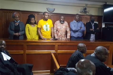 Six Suspects In The Murder Of Former Juja Mp George Thuo Have A Case To