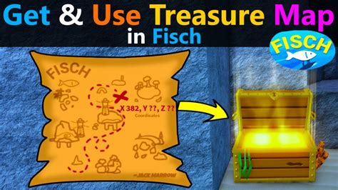 How to Get & Use Treasure Map in Fisch Roblox #roblox #fisch - YouTube