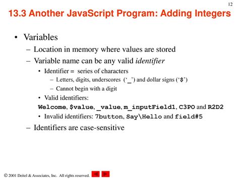 Chapter 13 - JavaScript/JScript: Introduction to Scripting - ppt download