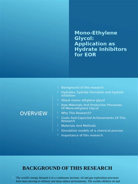 A Glycol Synthesis Process Pdf Chemistry Chemical Substances
