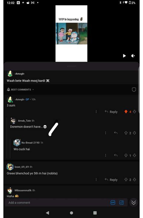 🤔how Do He Know That Doremon Doesnt Have A Di 🤨 Ropthingshere