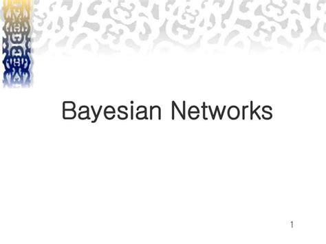 Bayesian Network Ppt