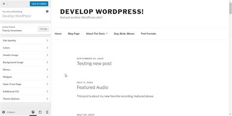 custom css with live preview coming to customizer r wordpress