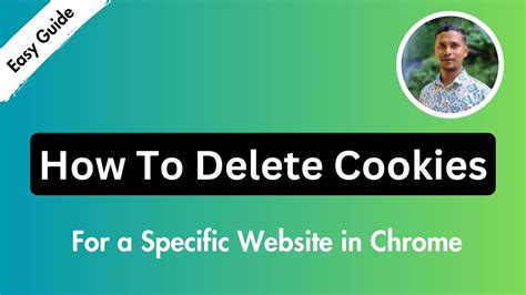How To Delete Cookies For A Specific Website In Chrome YouTube