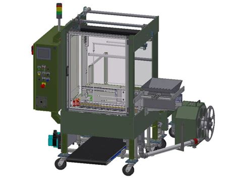 Automated Pusher Infeed Systems Integrated Vertical Packaging Equipment Rennco